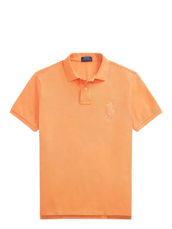 Polo Ralph Lauren Polo Pony-embroidered Polo Shirt - Orange