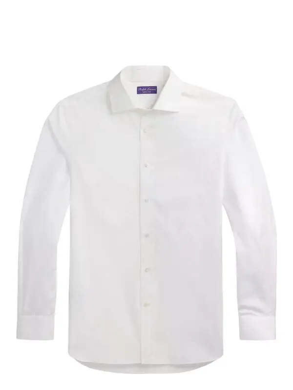 Ralph Lauren Purple Label Cotton Shirt - White