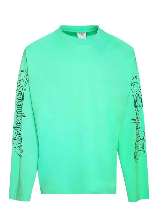 Vetements Metal-print T-shirt - Green