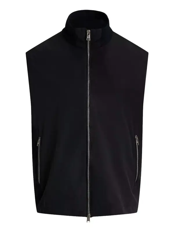 Ralph Lauren Purple Label Zip-up Gilet - Blue