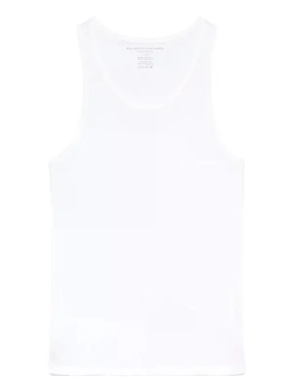 Majestic Filatures Ribbed Tank - White