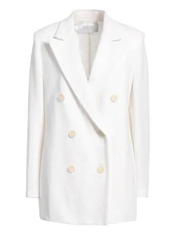 Harris Wharf London Double-breasted Blazer - White