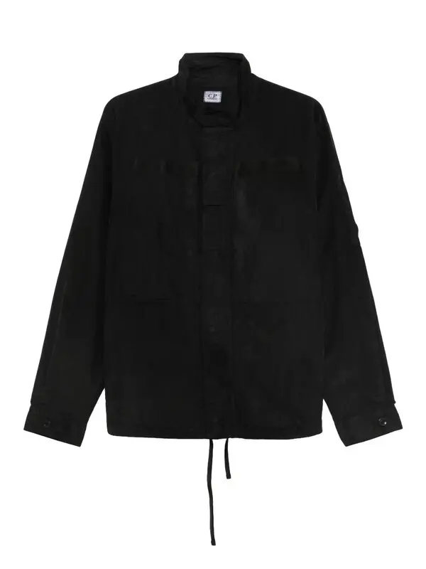 C.P. COMPANY Lens-detail Overshirt - Black
