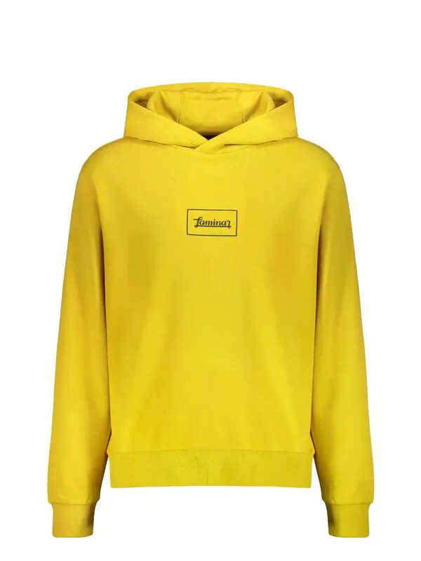 Herno Logo-embroidered Hoodie - Yellow