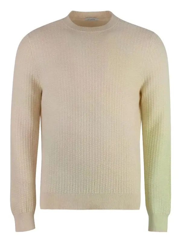 Malo Ribbed Pullover Sweater - Neutrals