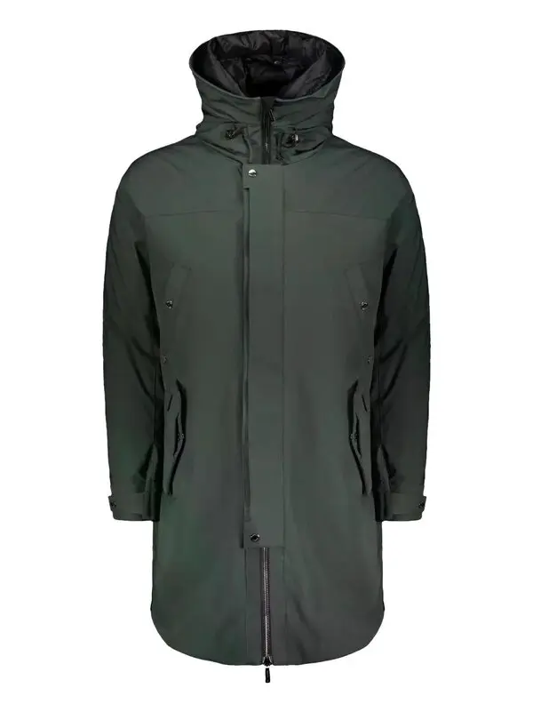 MOORER Uranio-gs Hooded Parka - Green