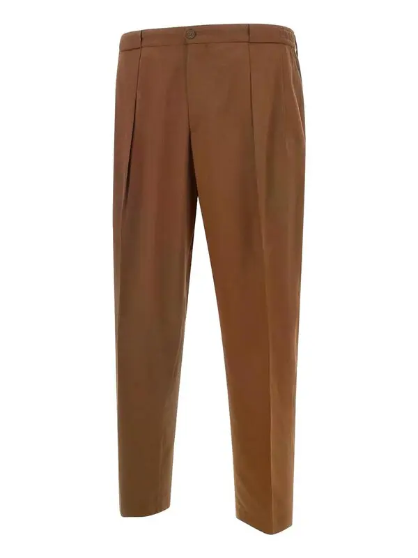 BRIGLIA 1949 Portobellos Trousers - Brown