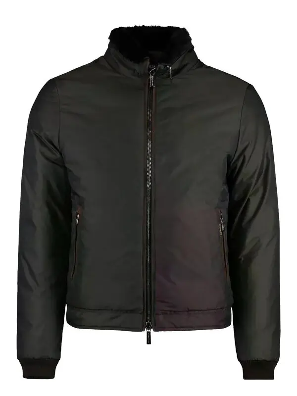 MOORER Celotti Bomber Jacket - Brown