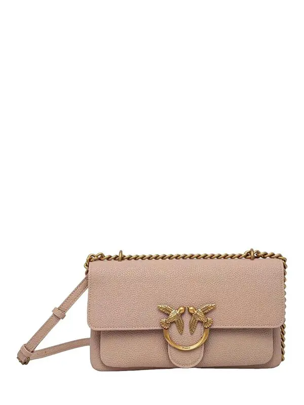 Pinko Mini Love Crossbody Bag - Pink