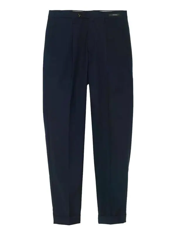 MICHAEL COAL Tailored Trousers - Blue