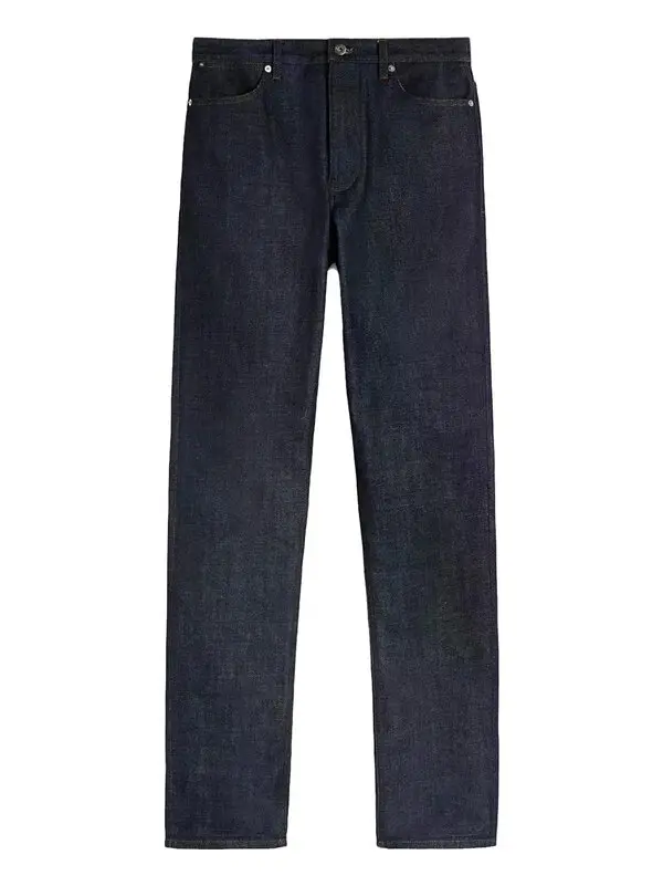 JIL SANDER Mid-rise Slim-fit Jeans - Blue