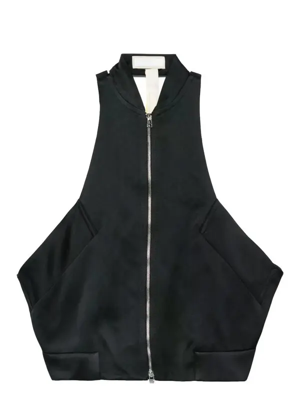 LITKOVSKA Halterneck Vest - Black