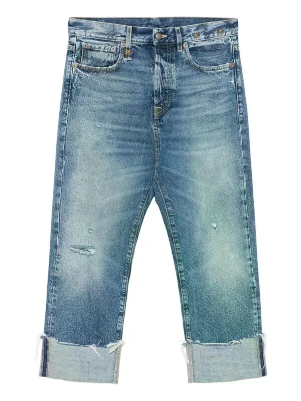 R13 Drop-crotch Jeans - Blue