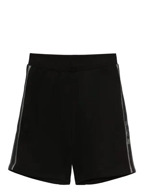 Emporio Armani Logo Series Track Shorts - Black