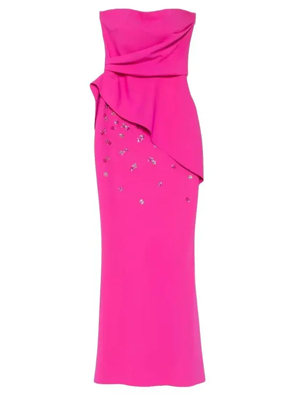 Chiara Boni La Petite Robe Sequin-embellished Maxi Dress - Pink