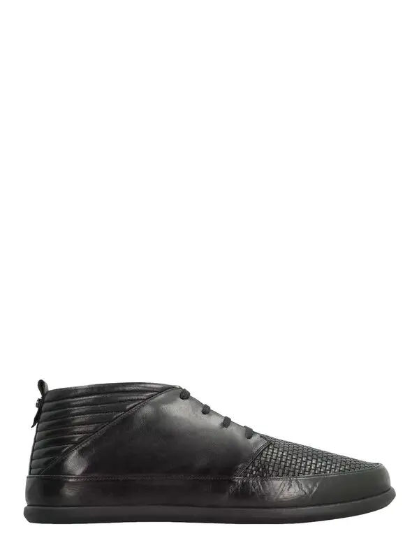 VOLTA Leather Sneakers - Black