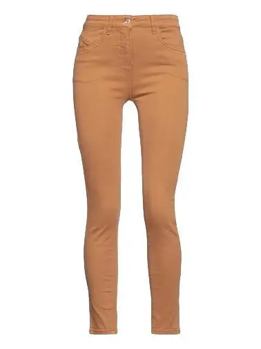 Patrizia Pepe Cotton-blend Skinny Pants - Brown