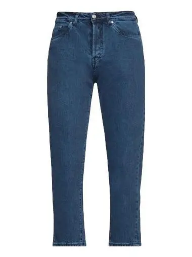 LIU •JO MAN Straight-leg Cropped Jeans - Blue