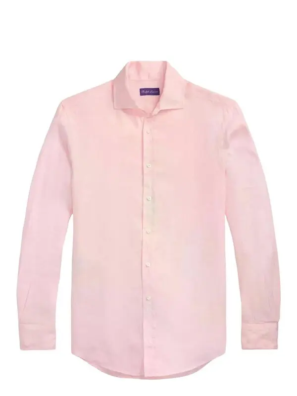 Ralph Lauren Purple Label Linen Shirt - Pink