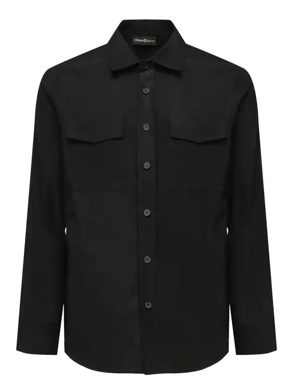 GIULIANO GALIANO Panther Shirt - Black