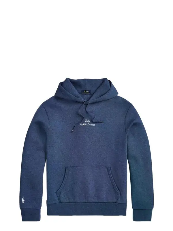 Polo Ralph Lauren Logo-embroidered Hoodie - Blue
