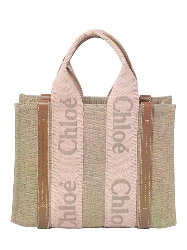 Chloé Logo Tote - Neutrals
