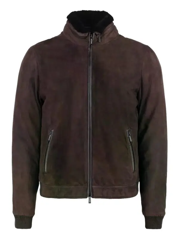 MOORER Celotti Jacket - Brown