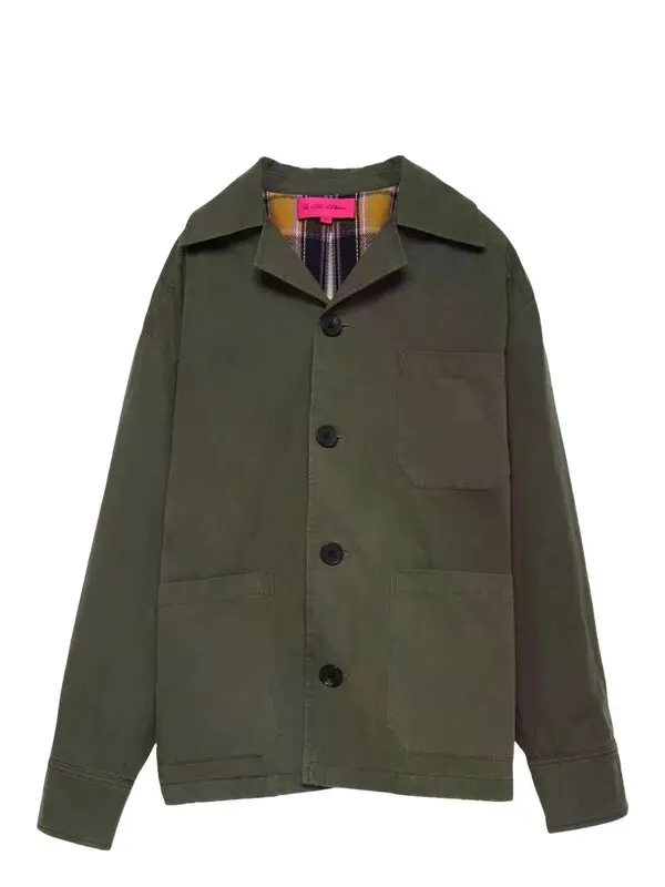 THE ELDER STATESMAN Cotton Jacket - Green
