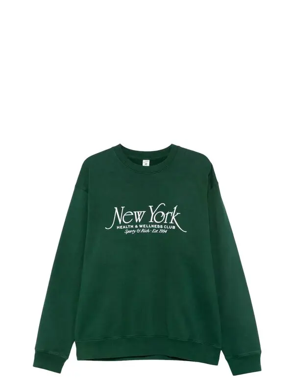 SPORTY & RICH Ny 94 Sweatshirt - Green