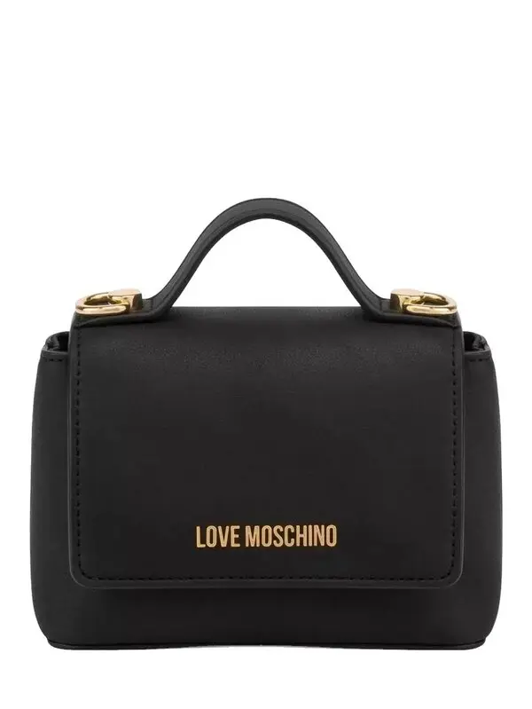Moschino Logo-lettering Tote - Black