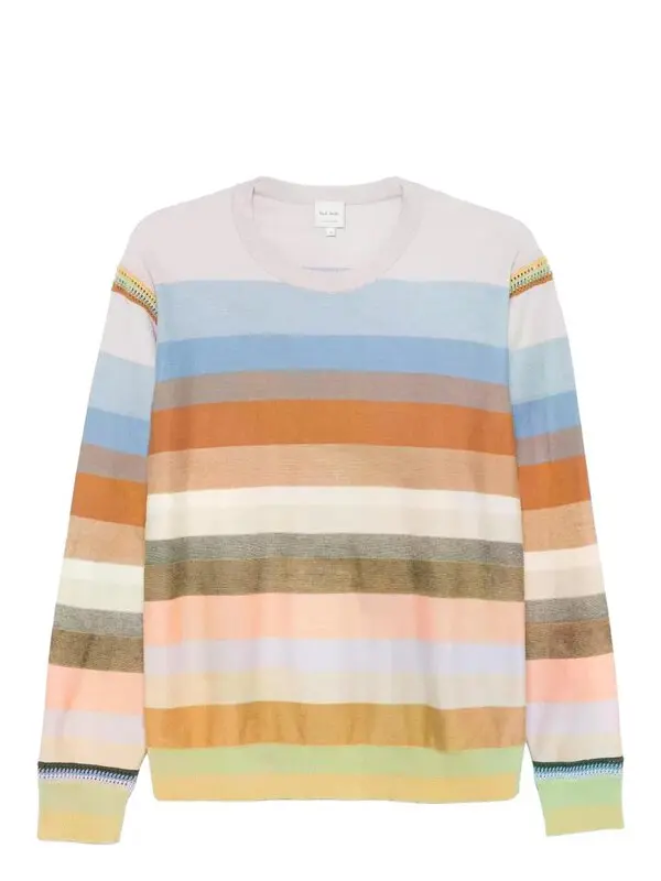 Paul Smith Striped Sweater - Pink