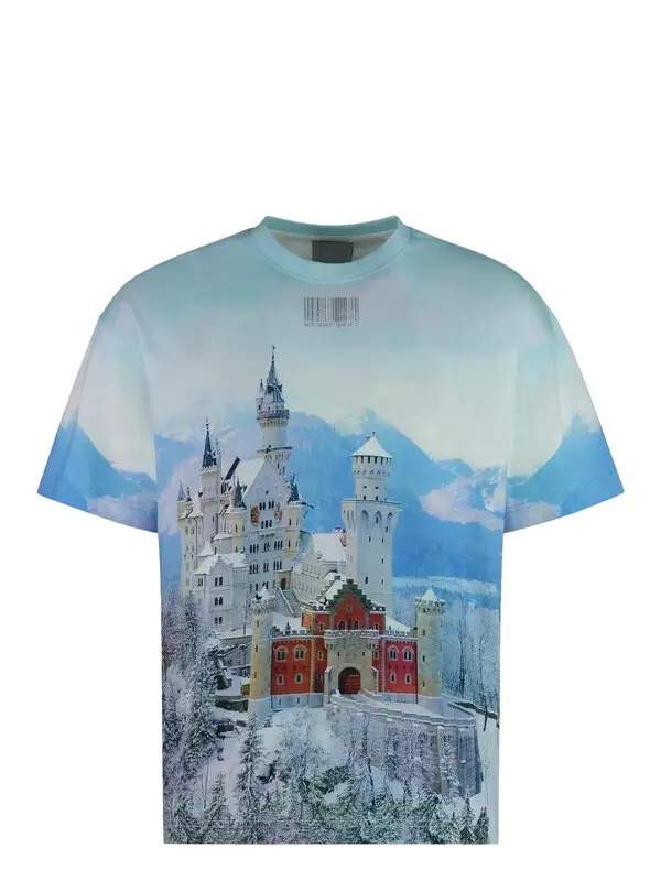 Vetements Neuschwanstein Winter T-shirt - Blue