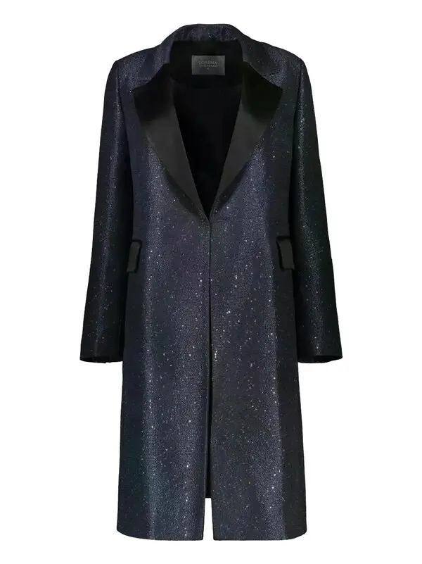 Lorena Antoniazzi Sequined Coat - Blue