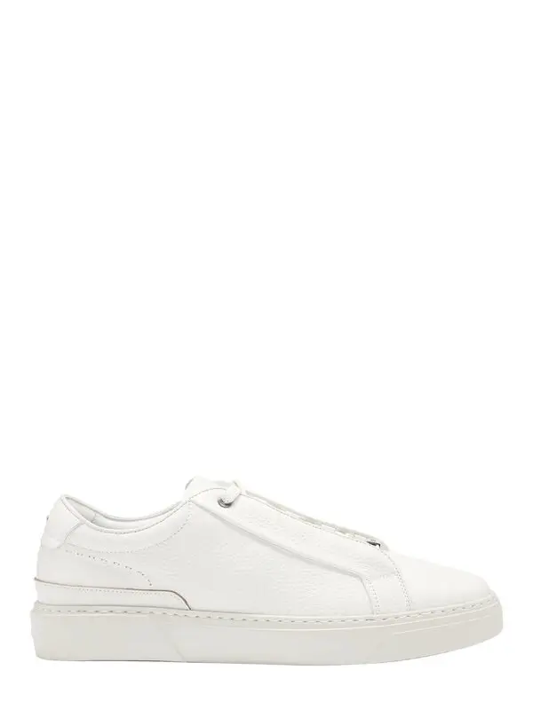 BOSS Leather Gary Sneakers - White