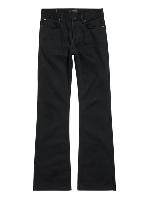 Balenciaga Straight-fit Mid-rise Jeans - Green