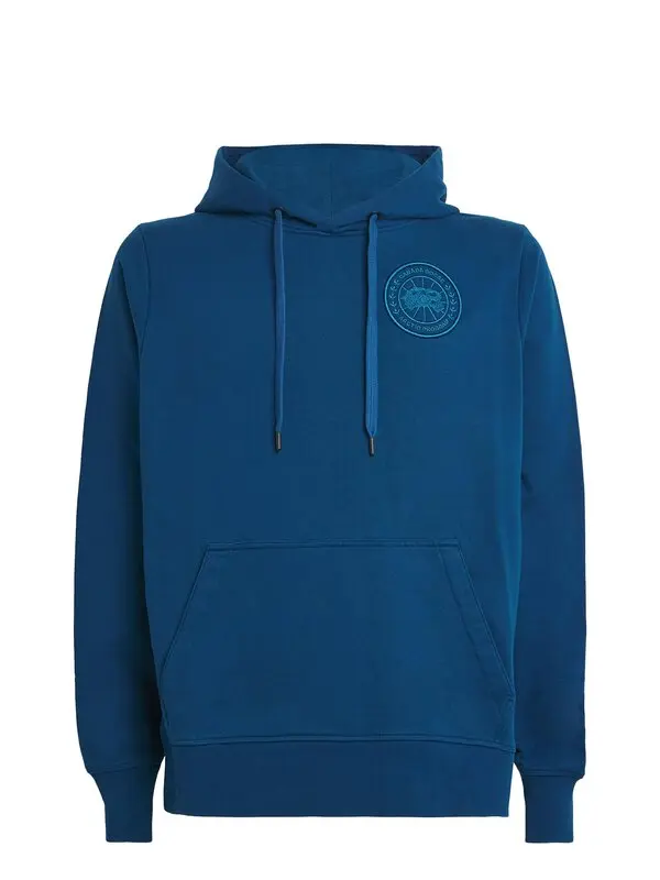 Canada Goose Cotton Huron Hoodie - Blue