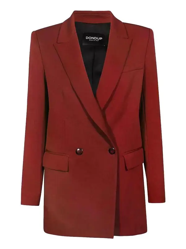 DONDUP Double-breasted Blazer - Red