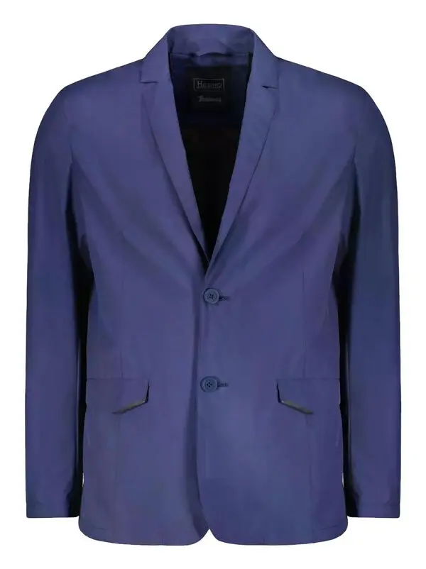Herno Single-breasted Blazer - Blue