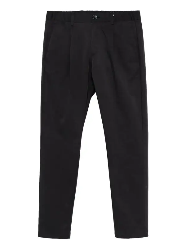 Herno Logo-plaque Tapered Trousers - Blue
