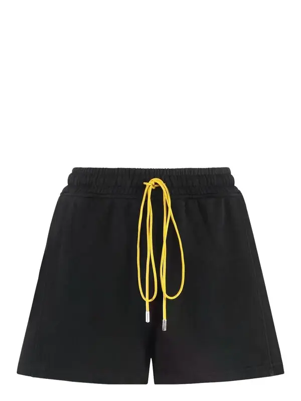Rhude Cotton Shorts - Black