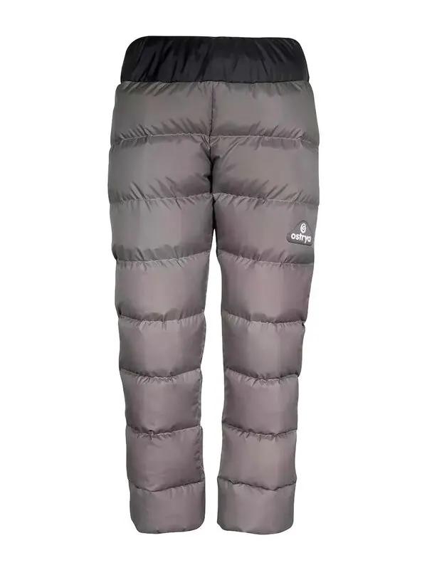 OSTRYA Logo-print Ski Bottoms - Grey