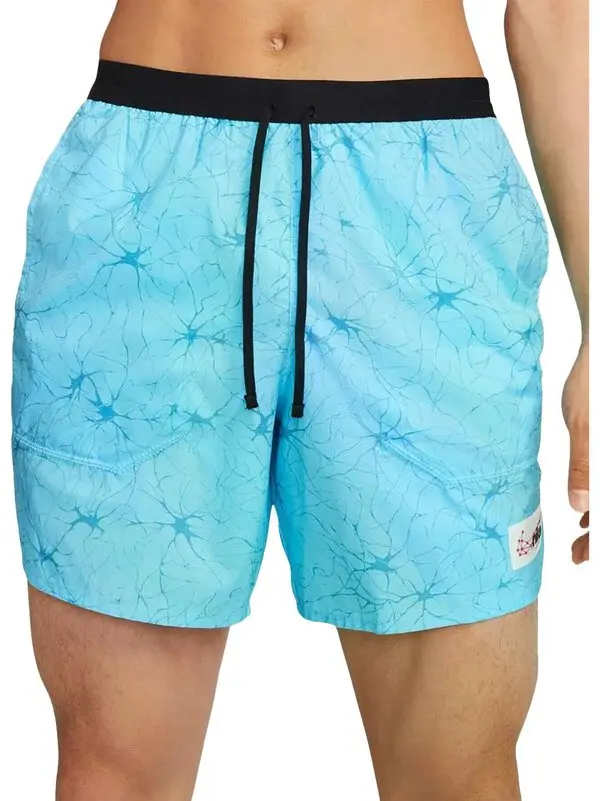 Nike Stride D.y.e. Running Shorts - Blue