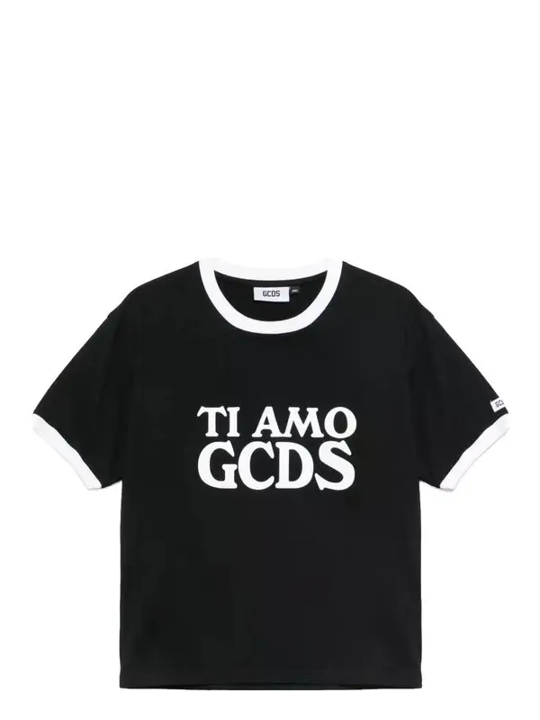 Gcds Ti Amo T-shirt - Black