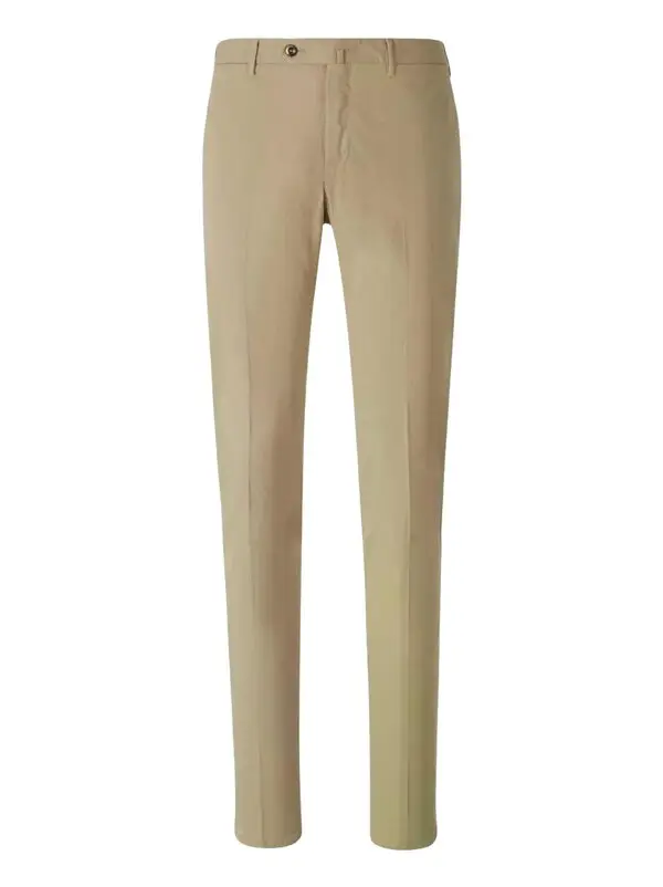 PT TORINO Tailored Slim-fit Trousers - Neutrals