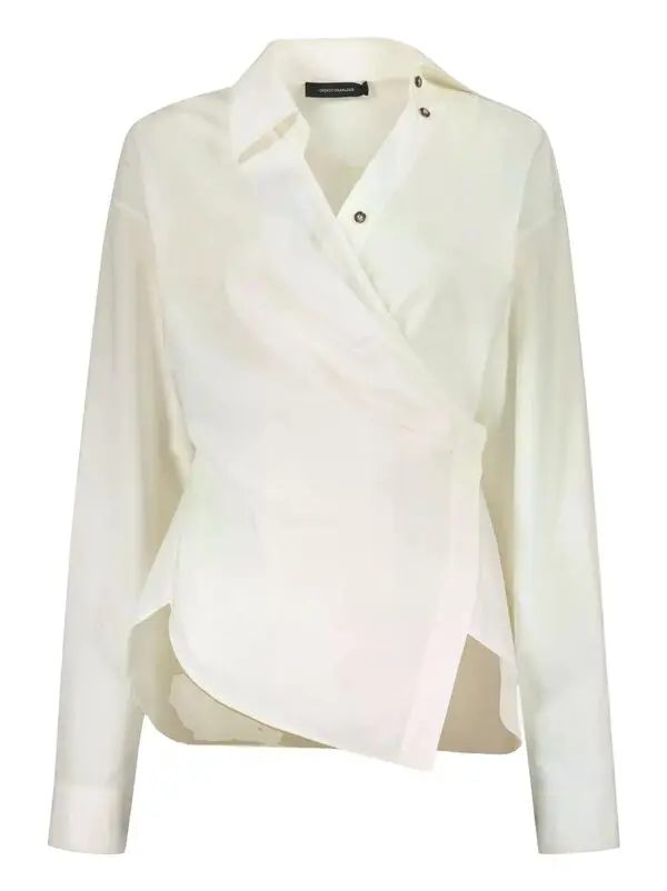 Cédric Charlier Cotton Shirt - White
