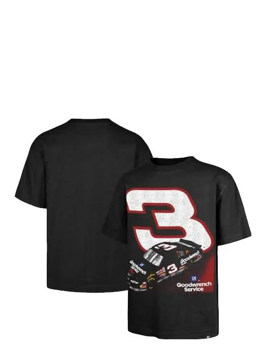 '47 Richard Childress Racing #3 Race Day Foundation Heavyweight T-shirt - Black