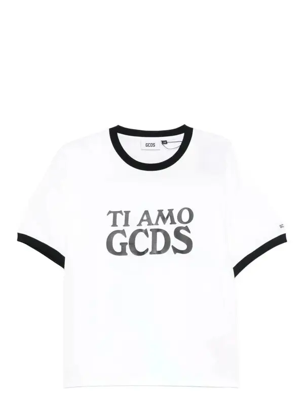 Gcds Ti Amo T-shirt - White