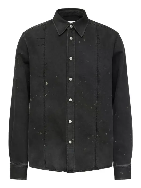MAISON MARGIELA Cotton Shirt - Black
