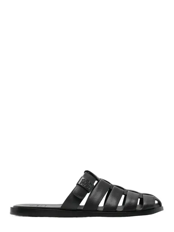 Church's Leather Slides - Black