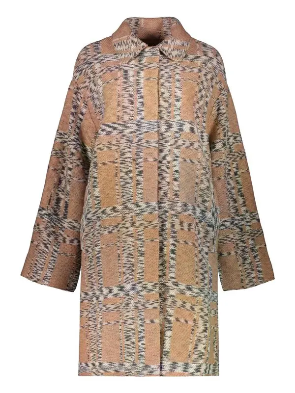 Missoni Wool-blend Coat - Brown